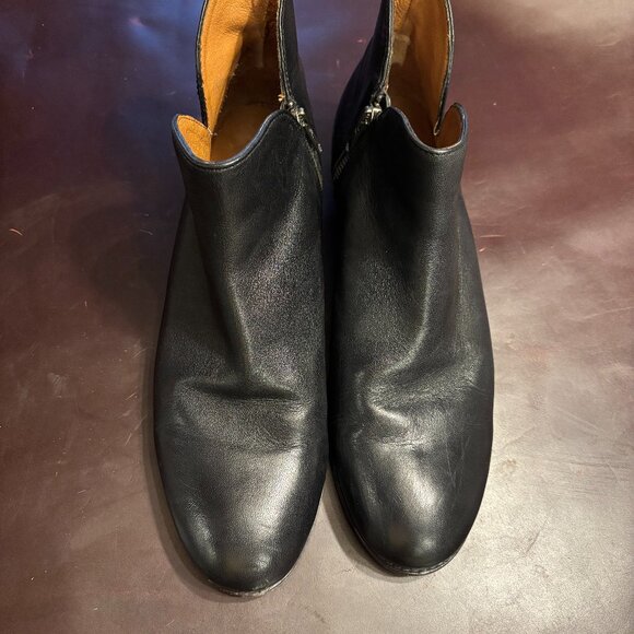 Frye | Shoes | Frye Melissa Shootie Black Leather Zip Boot 95b | Poshmark
